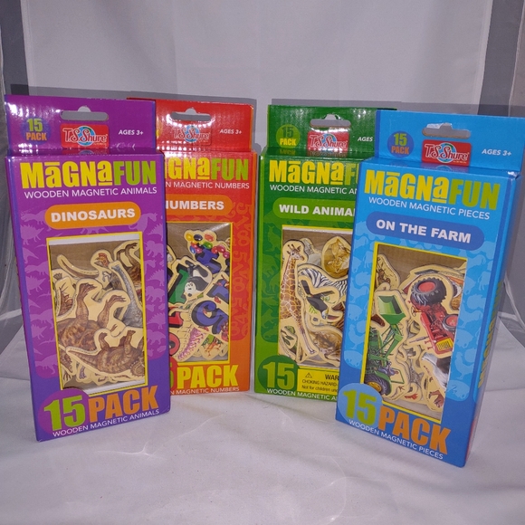 Bendon | Toys | Ts Shure By Bendon Magnafun Wooden Magnets Set Of Four ...